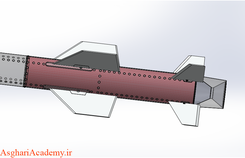 دوره جامع طراحی موشک با سالیدورک - آکادمی طراحی محمد حسن اصغری